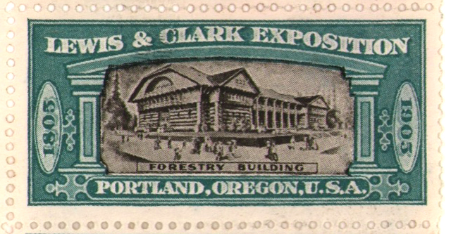 1905 Forestry Building Portland – Poster Stamp Collectors Club