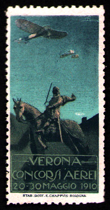 1910 Verona Airshow – Poster Stamp Collectors Club